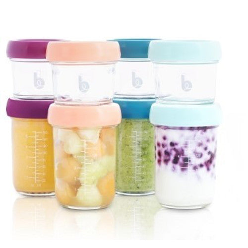 Set 8 Boluri Gradate din Sticla, 120 ml - 240 ml - Canite, Sticlute si ...