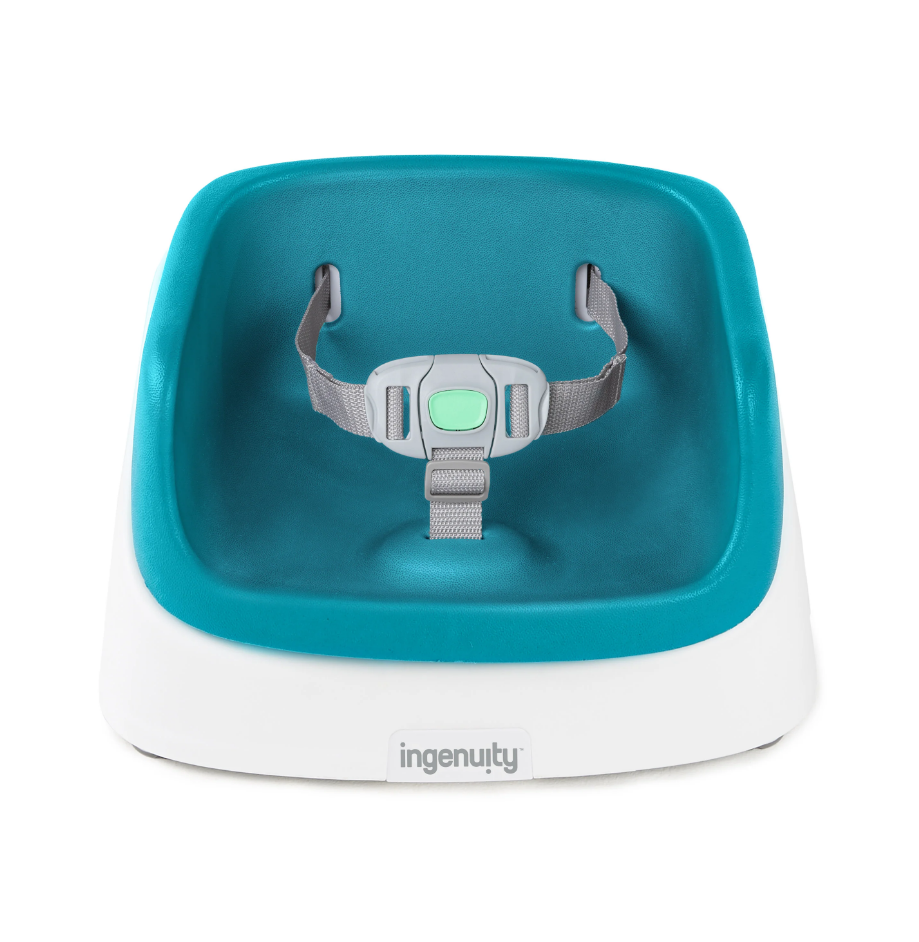 Ingenuity - Booster Toddler SmartClean, Peacock Blue – BestKids